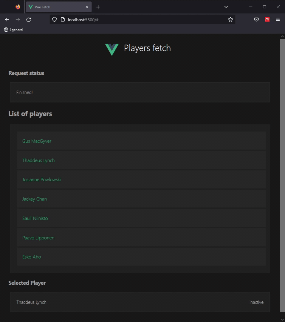 32 Players Fetch Compcs520 Advanced Web Front Ends Plussa 